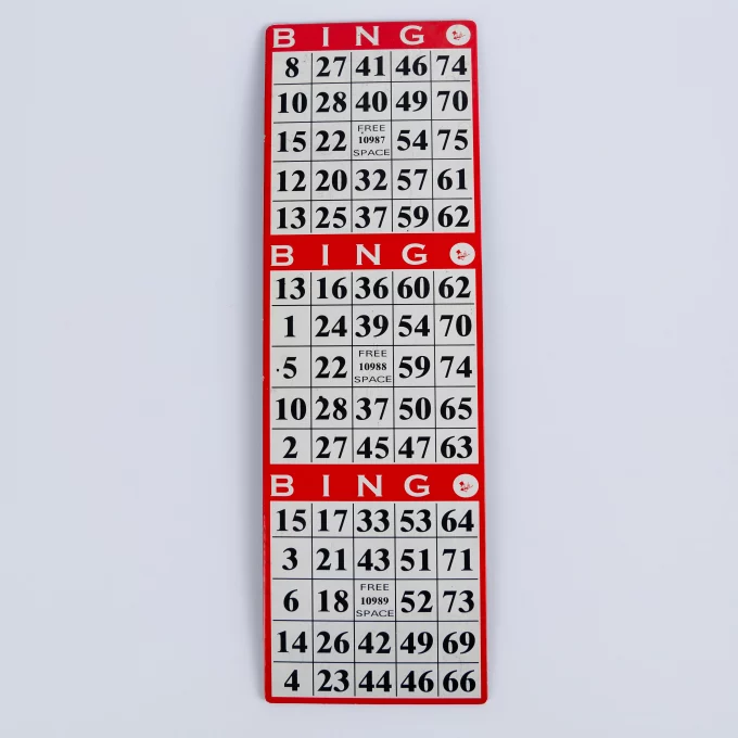 Hard Bingo Cards | Tough Design Built for Repeated Use